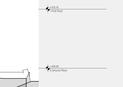 Reflecting altitude on elevations and sections – Support site