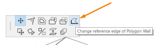 Changing the reference line of a polygon wall – Support site