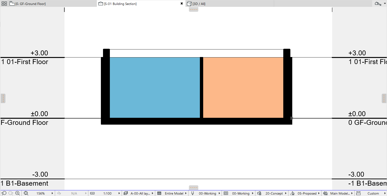 Why are Zones not showing in my Section views. – Support site