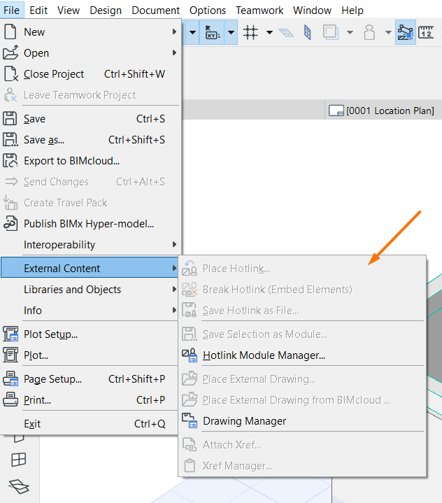 Place Hotlink command is grayed out – Support site