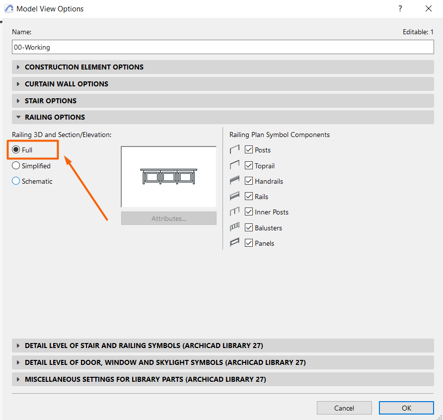 Graphic Override not applying to Rail – Support site
