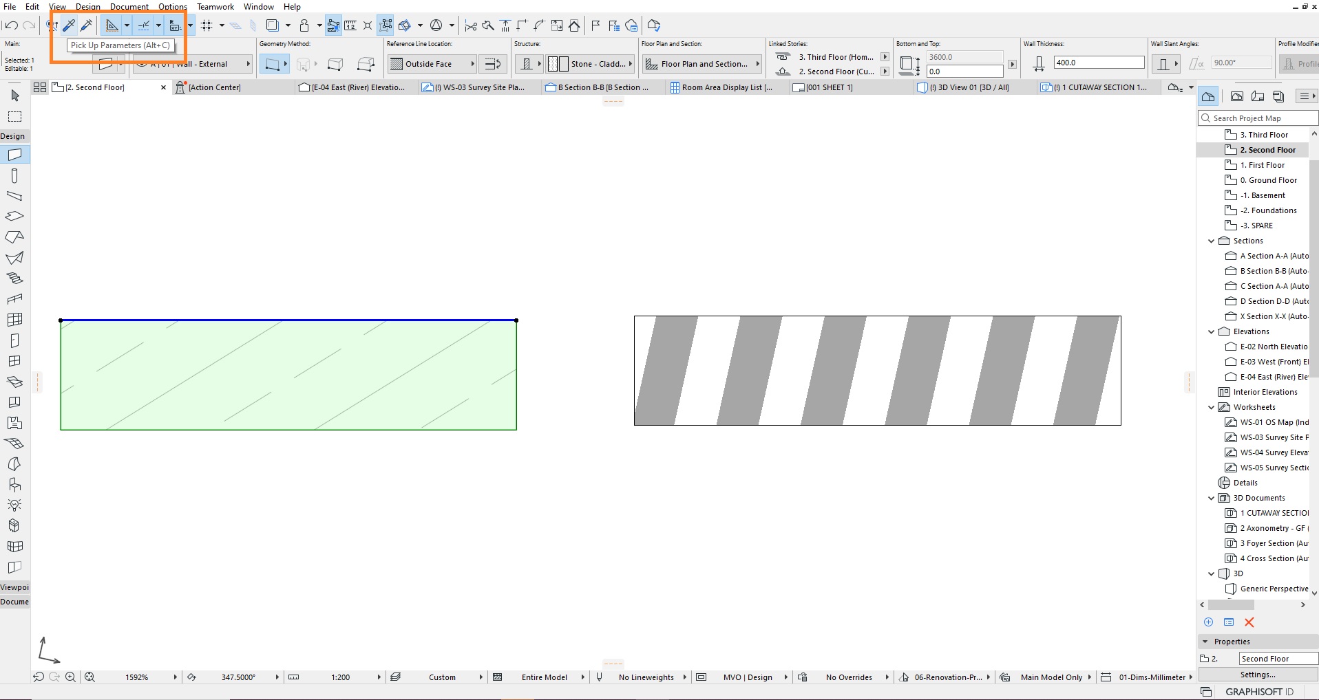 Mastering element transfer settings in ArchiCAD – Support site