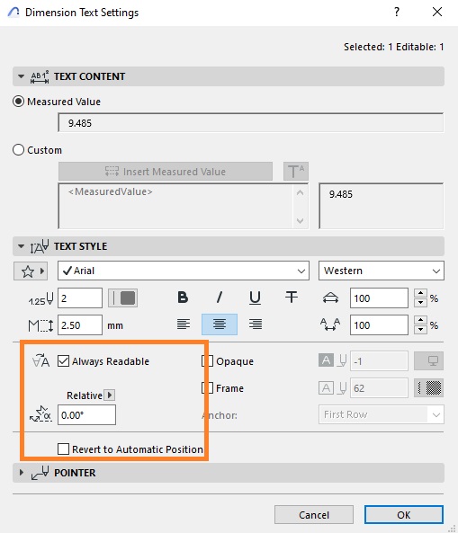 Dimension texts do not automatically rotate with the drawing – Support site Dimension texts do not automatically rotate with the drawing – Support site