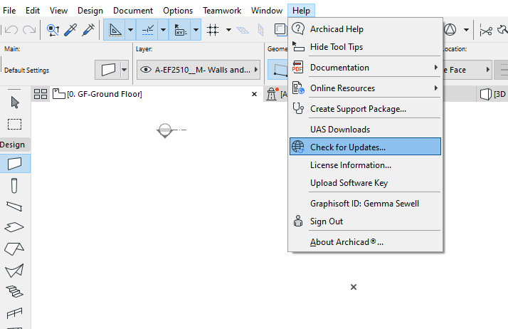 How do I update my Archicad – Support site
