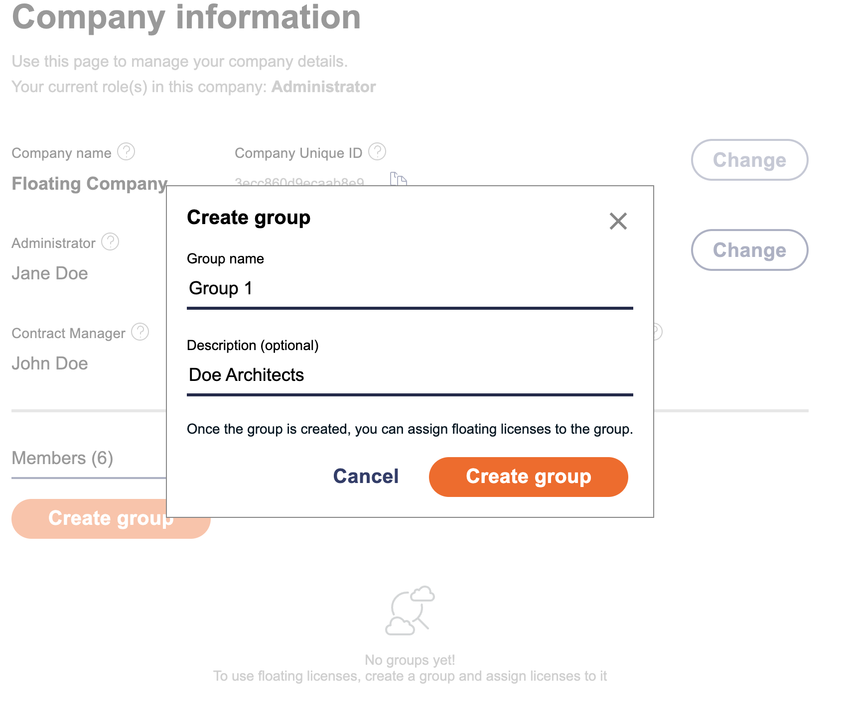 How to create a Group in Graphisoft ID Company – Support site