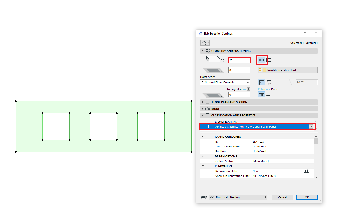 How to create custom curtain wall panels? – Support site