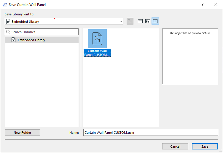 How to create custom curtain wall panels? – Support site