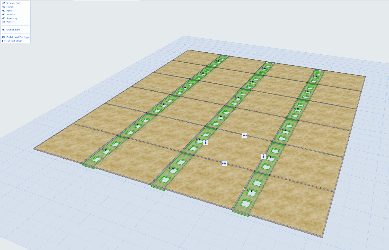 How to create custom Curtain Wall panels? – Support site