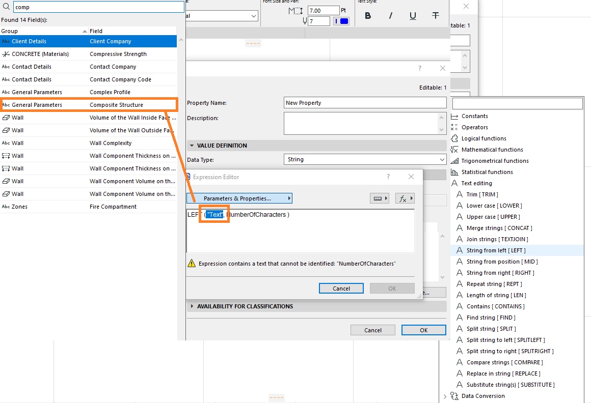 Showing name abbreviations in a Composite Label – Support site
