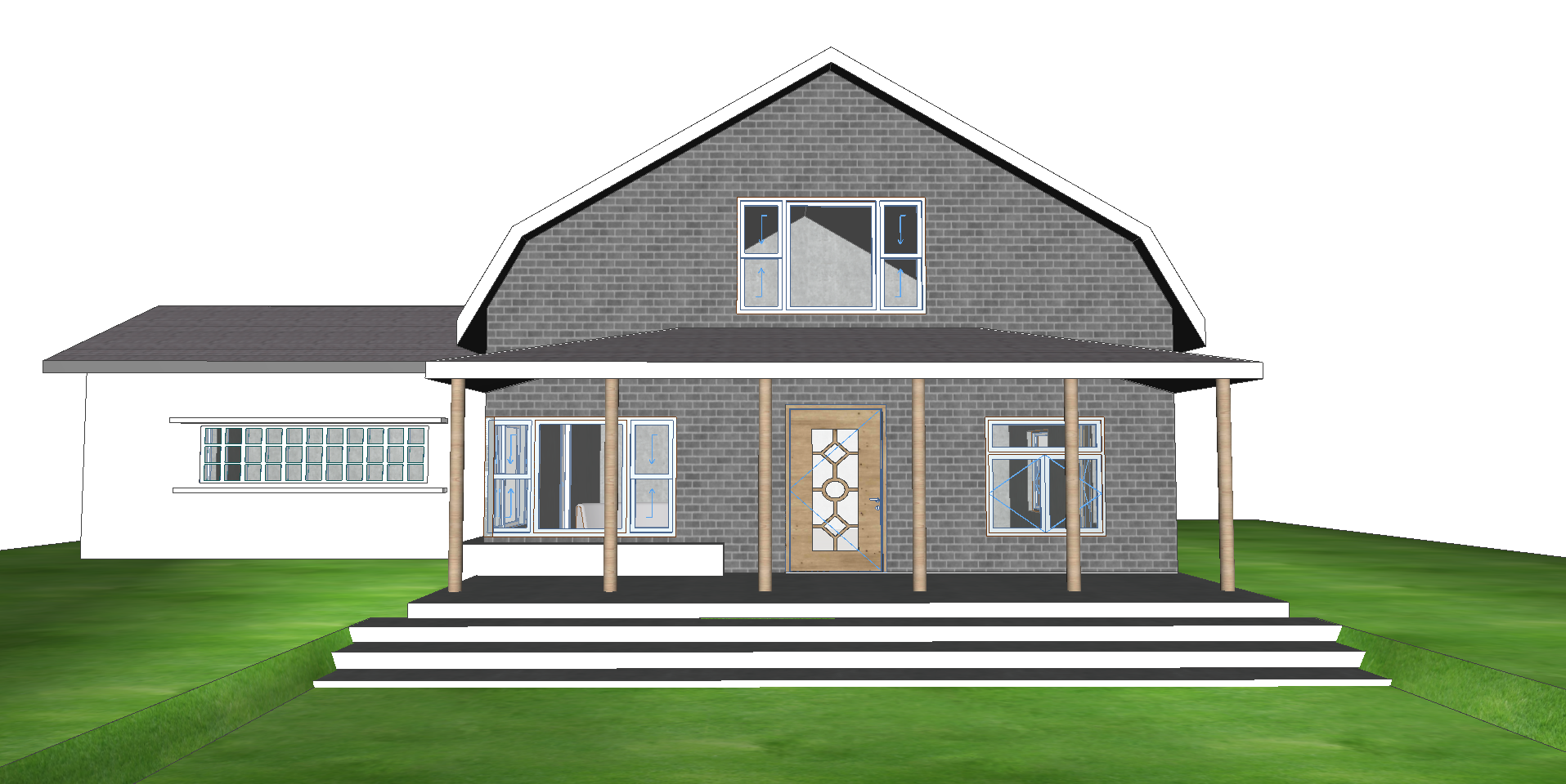 How to create a mansard roof – Support site