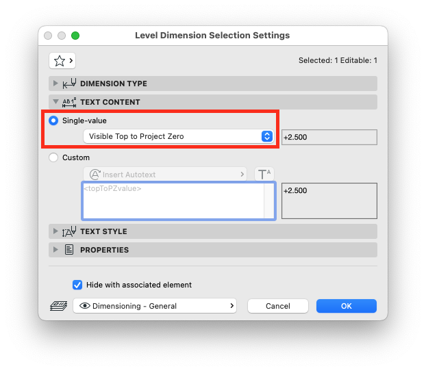 How do you add level dimensions to a Roof? – Support site