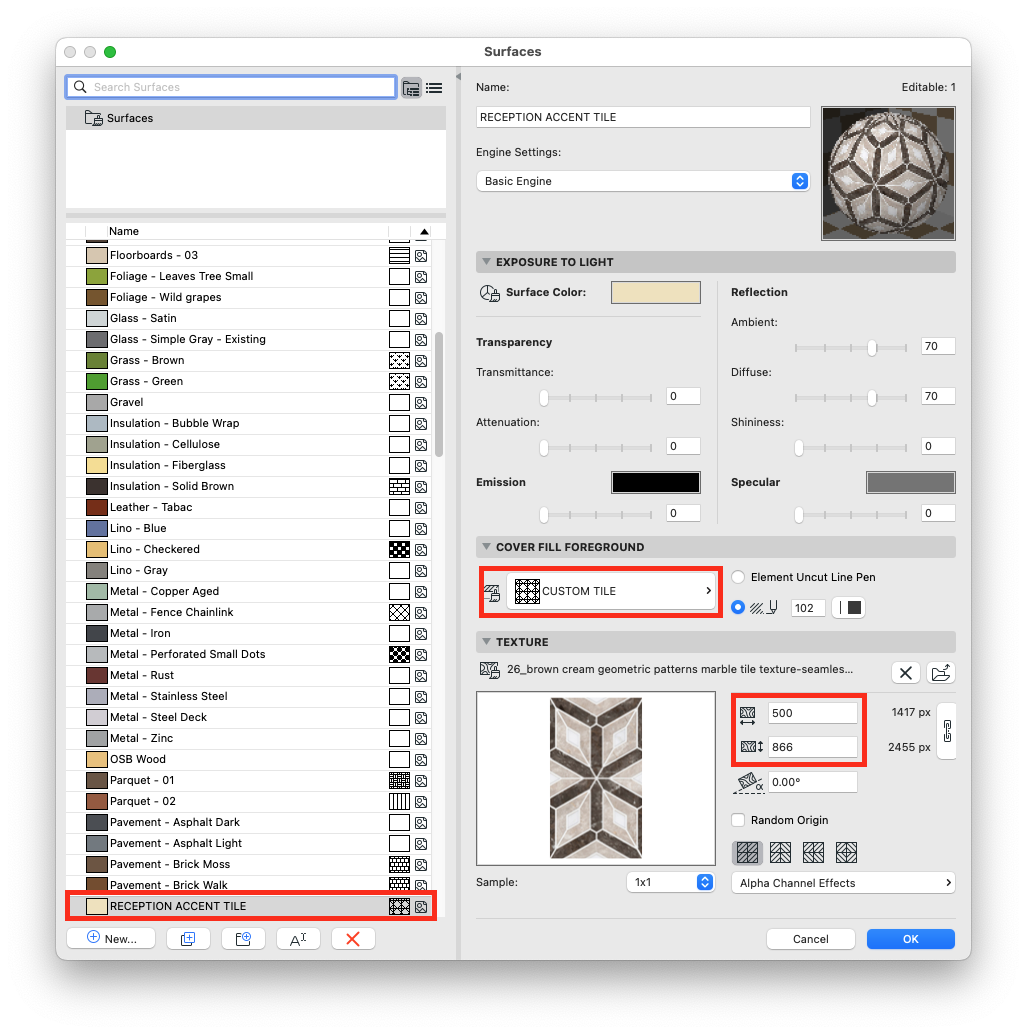 How to create custom fill? – Support site