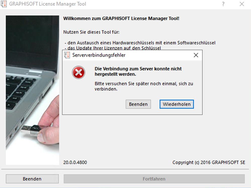 Serververbindungsprobleme aufgrund veralteter TLS-Protokolle – Support Site