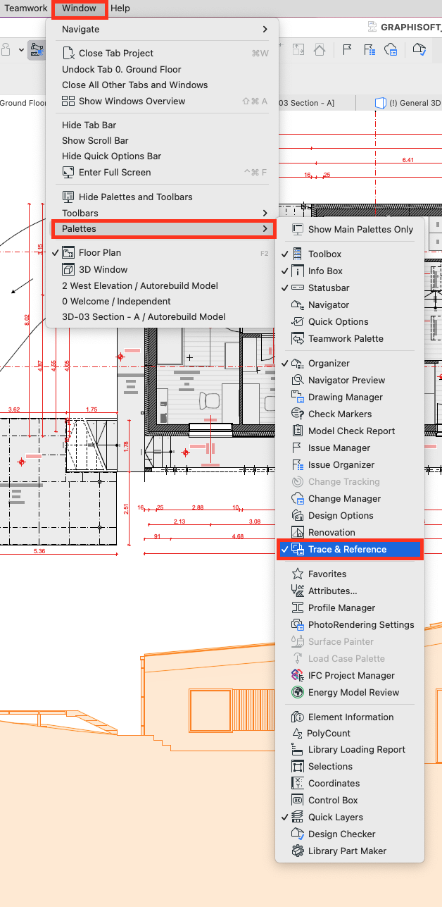 How to instantly see changes made in plan view reflected in elevation drawings – Support site