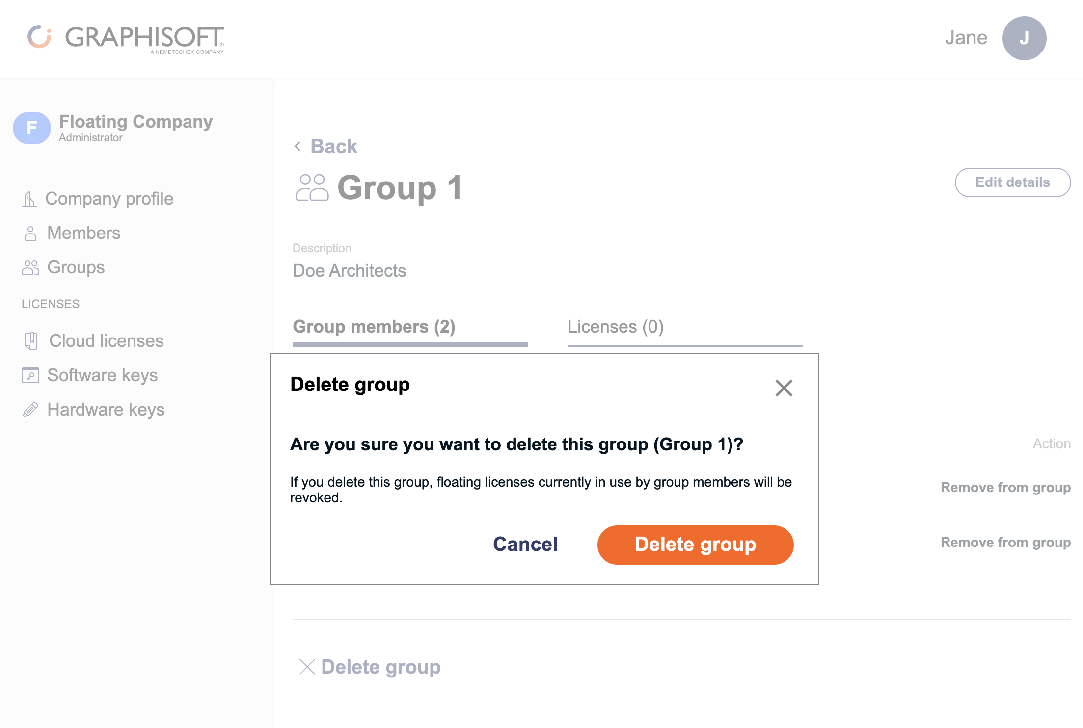 How to manage Groups in Graphisoft ID Company – Support site