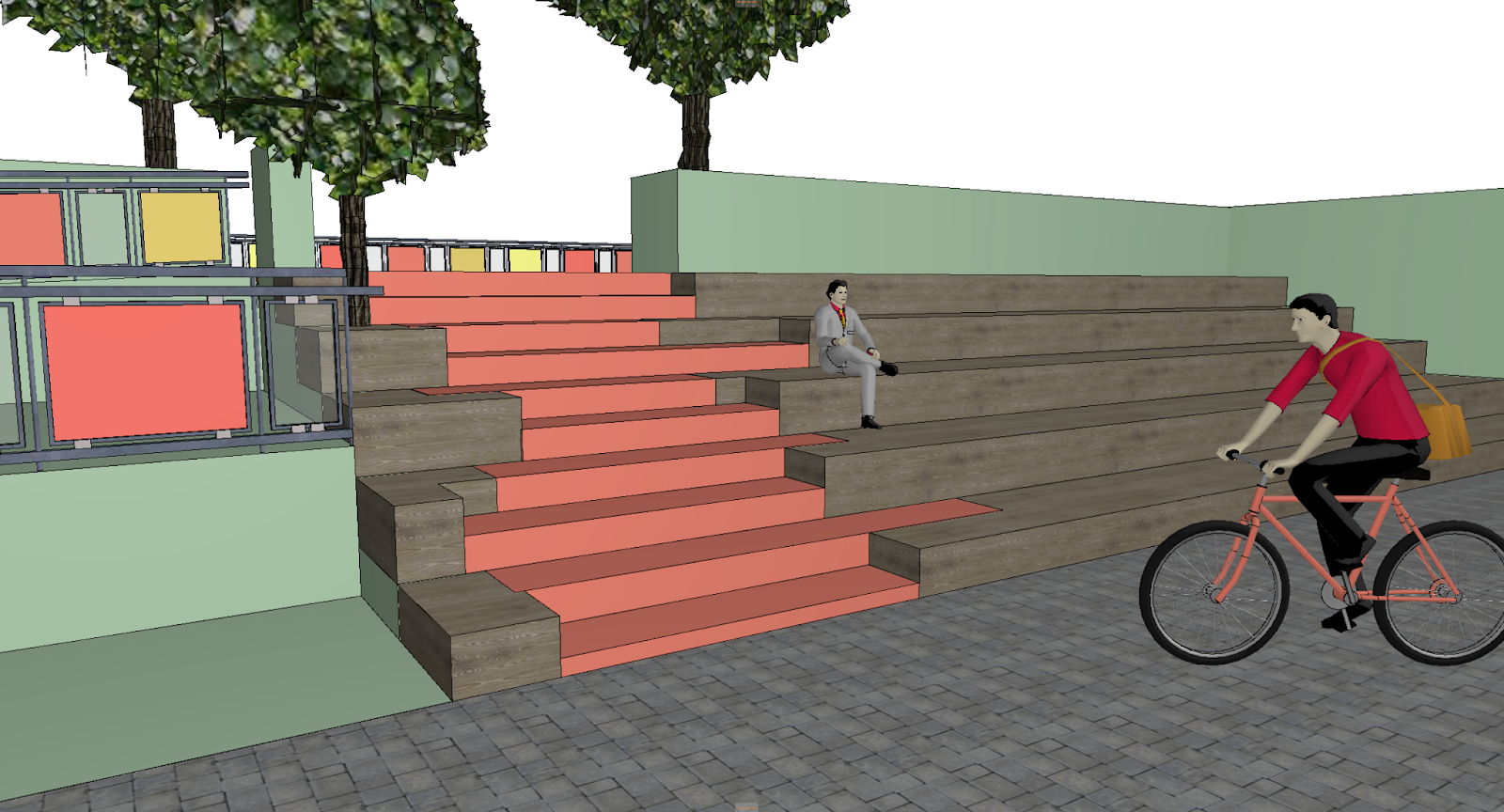 How to model Stairs with unique treads? – Support site