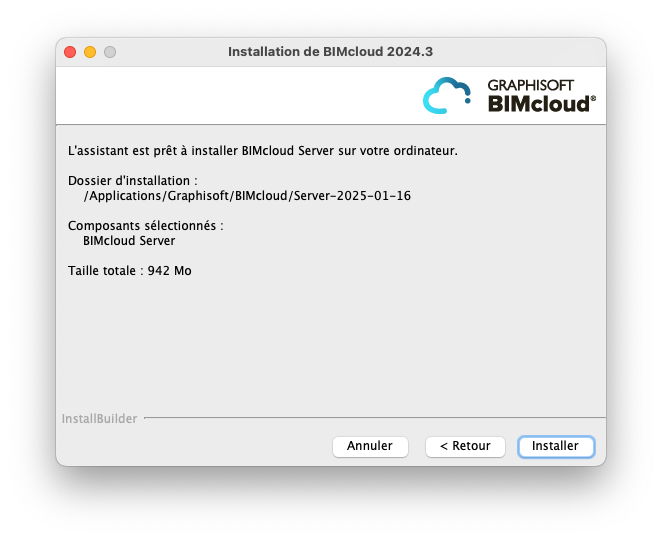 Installer BIMcloud Basic – Site de Support
