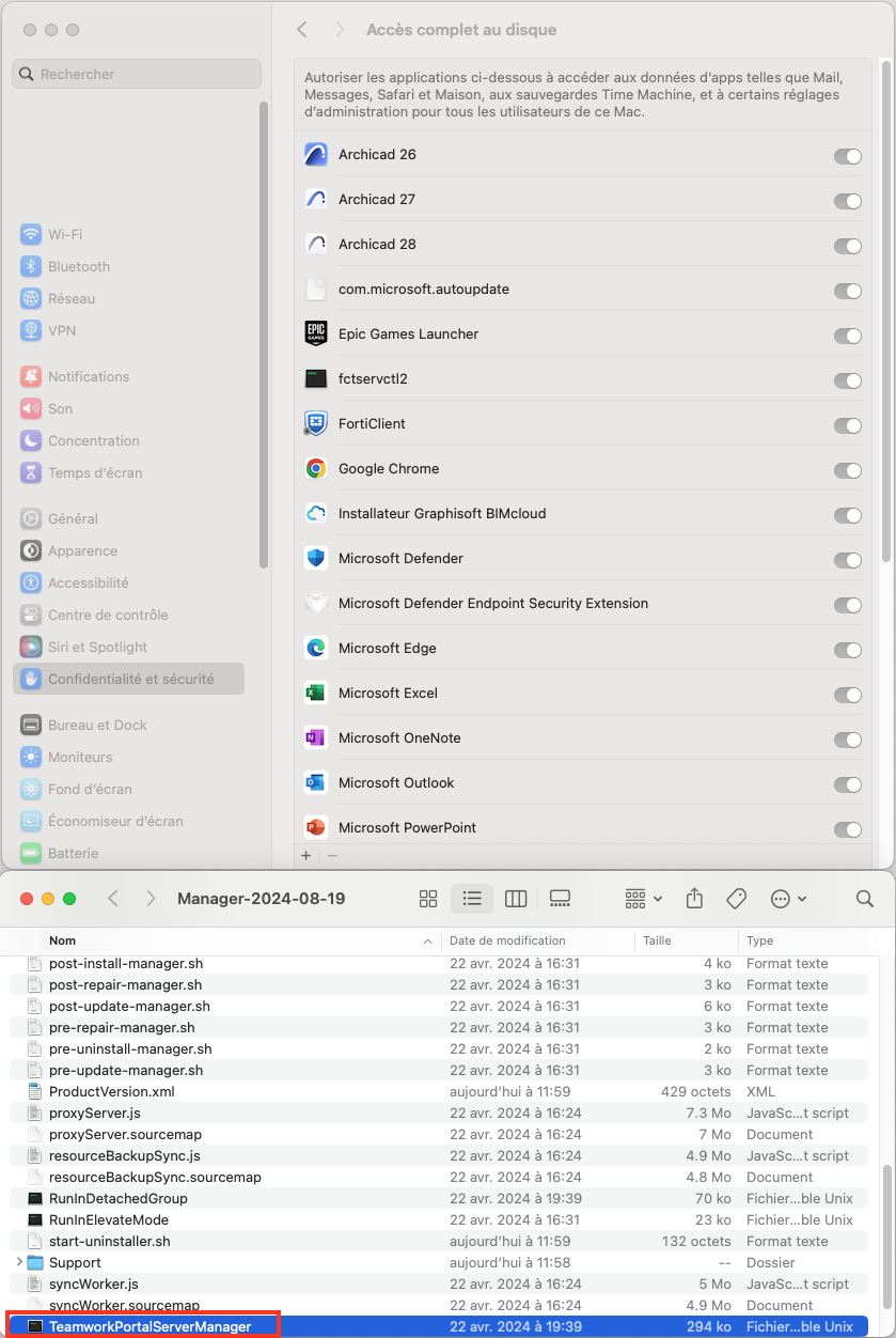 Installer BIMcloud Basic – Site de Support