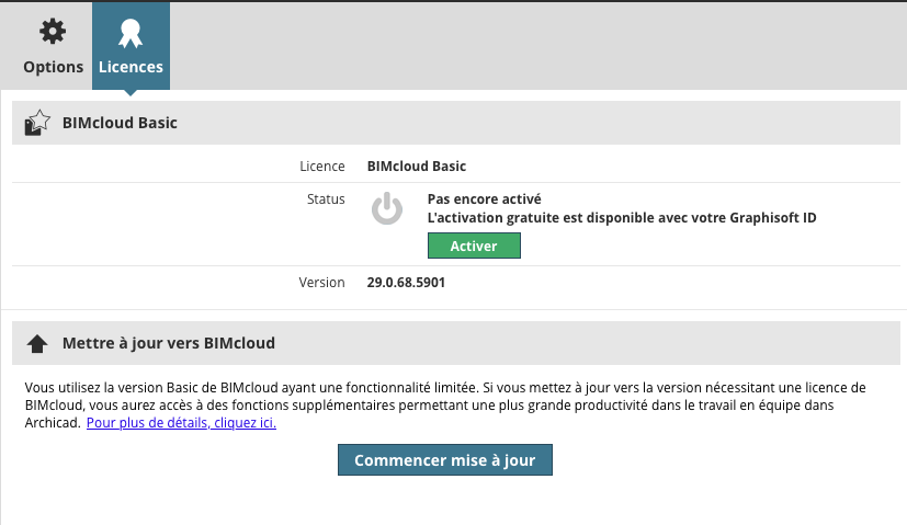 Installer BIMcloud Basic – Site de Support