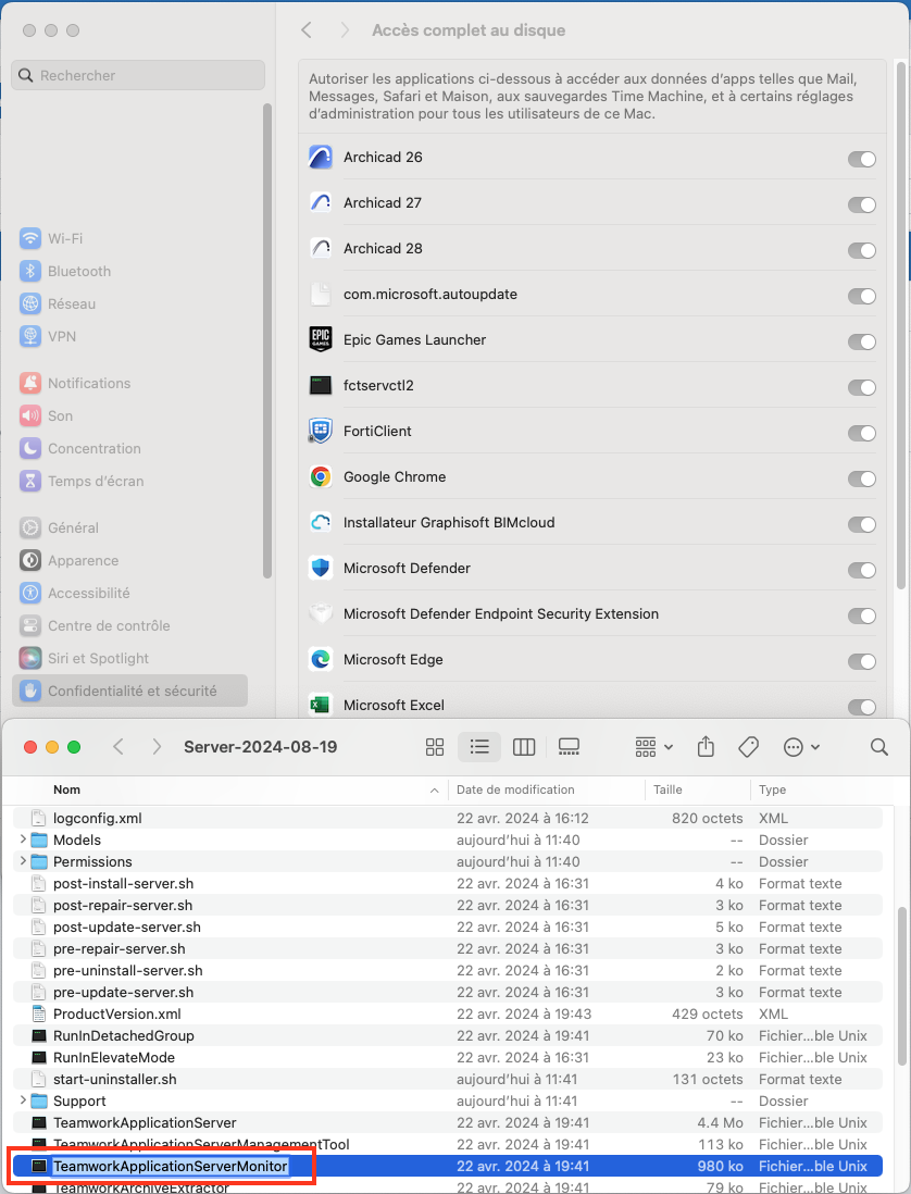 Installer BIMcloud Basic – Site de Support