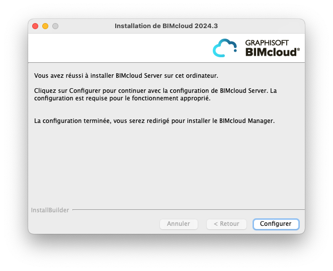 Installer BIMcloud Basic – Site de Support