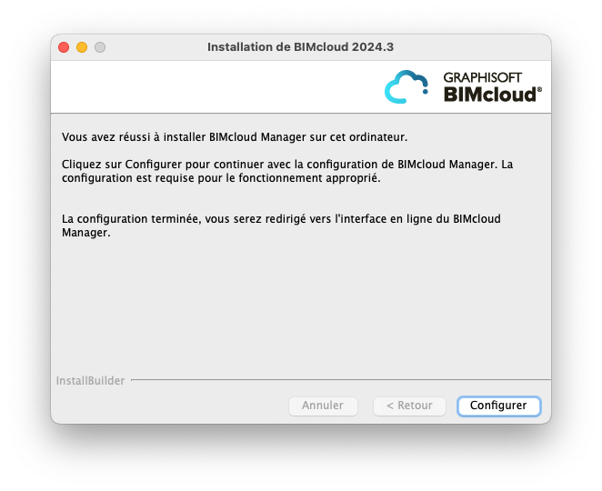 Installer BIMcloud Basic – Site de Support