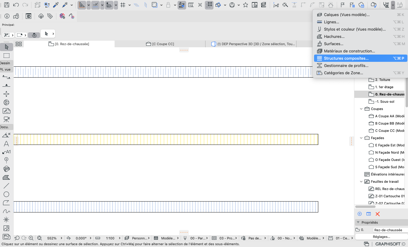 La hachure en coupe d'un mur simple n'a pas la bonne orientation – Site ...