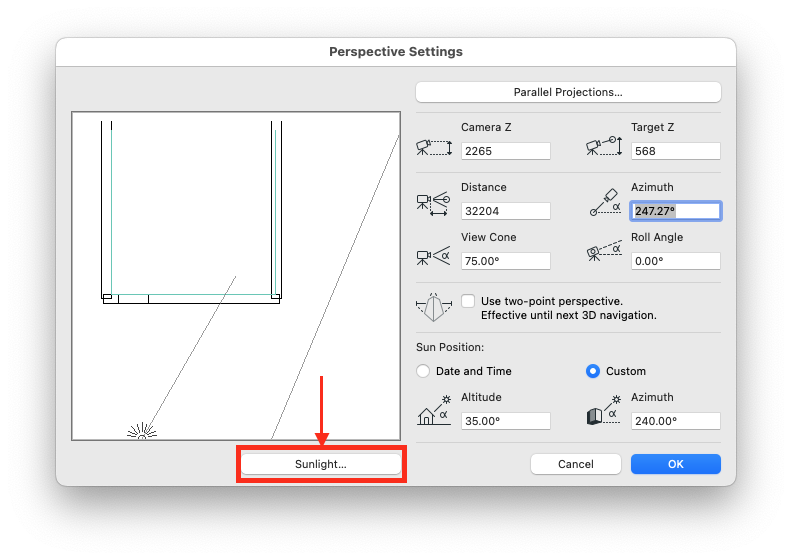 How do I adjust lighting brightness in the 3D window? – Support site