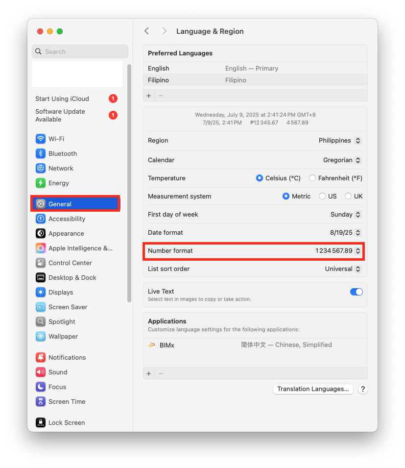 How to remove the thousand separator from dimensions in Archicad? – Support site