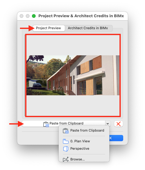 How do I change the opening screen of my BIMx model? – Support site