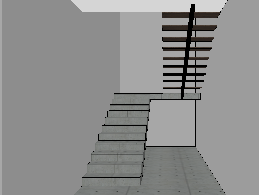 How to create a stair with mixed structure types? – Support site