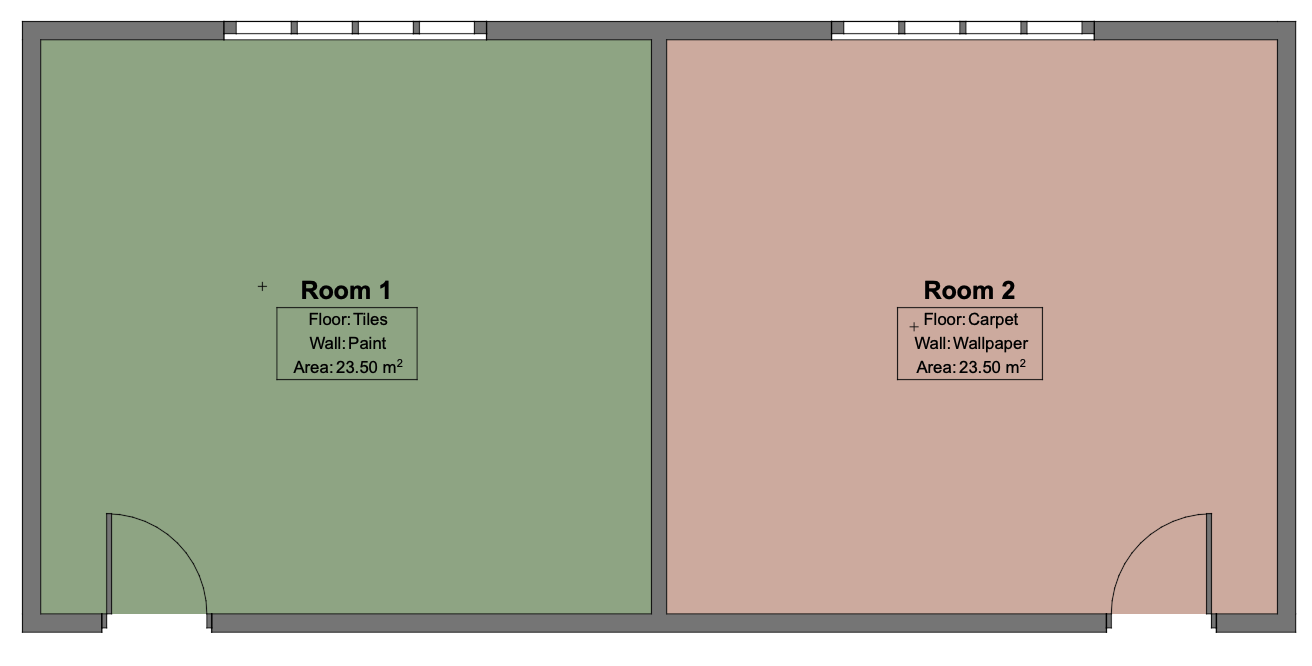 How do I include floor and wall finishes in Zone Schedules? – Support site