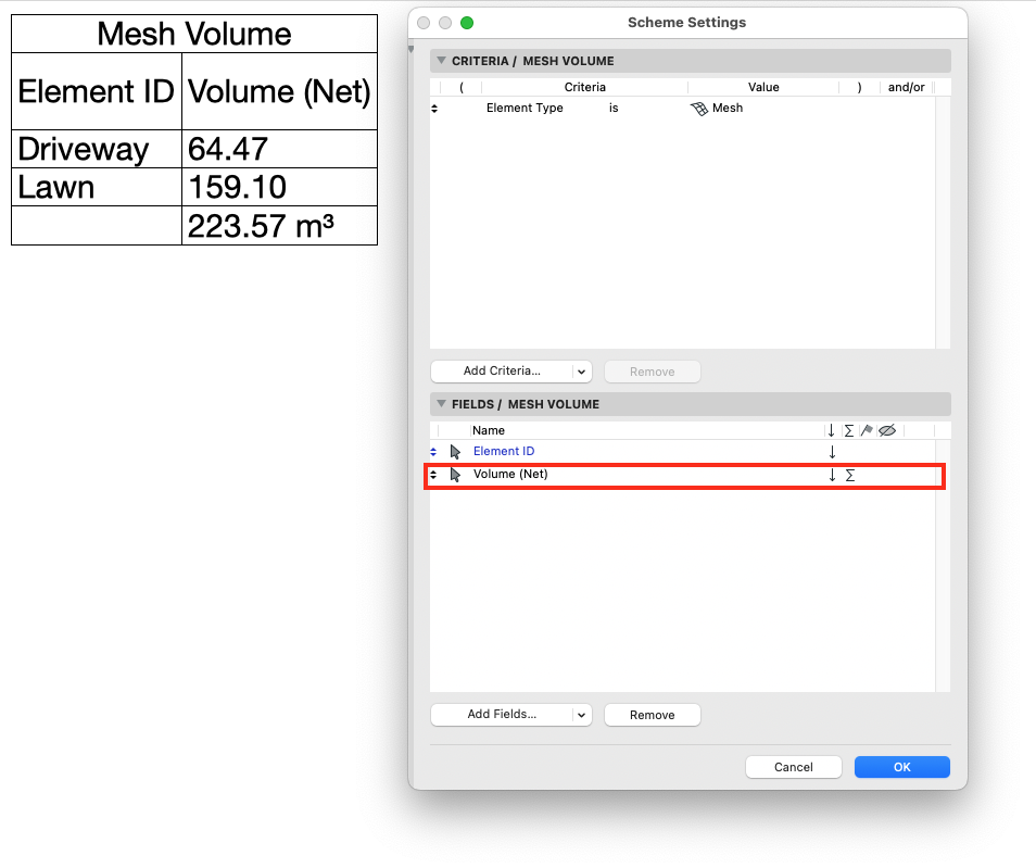 How to determine mesh volume? – Support site