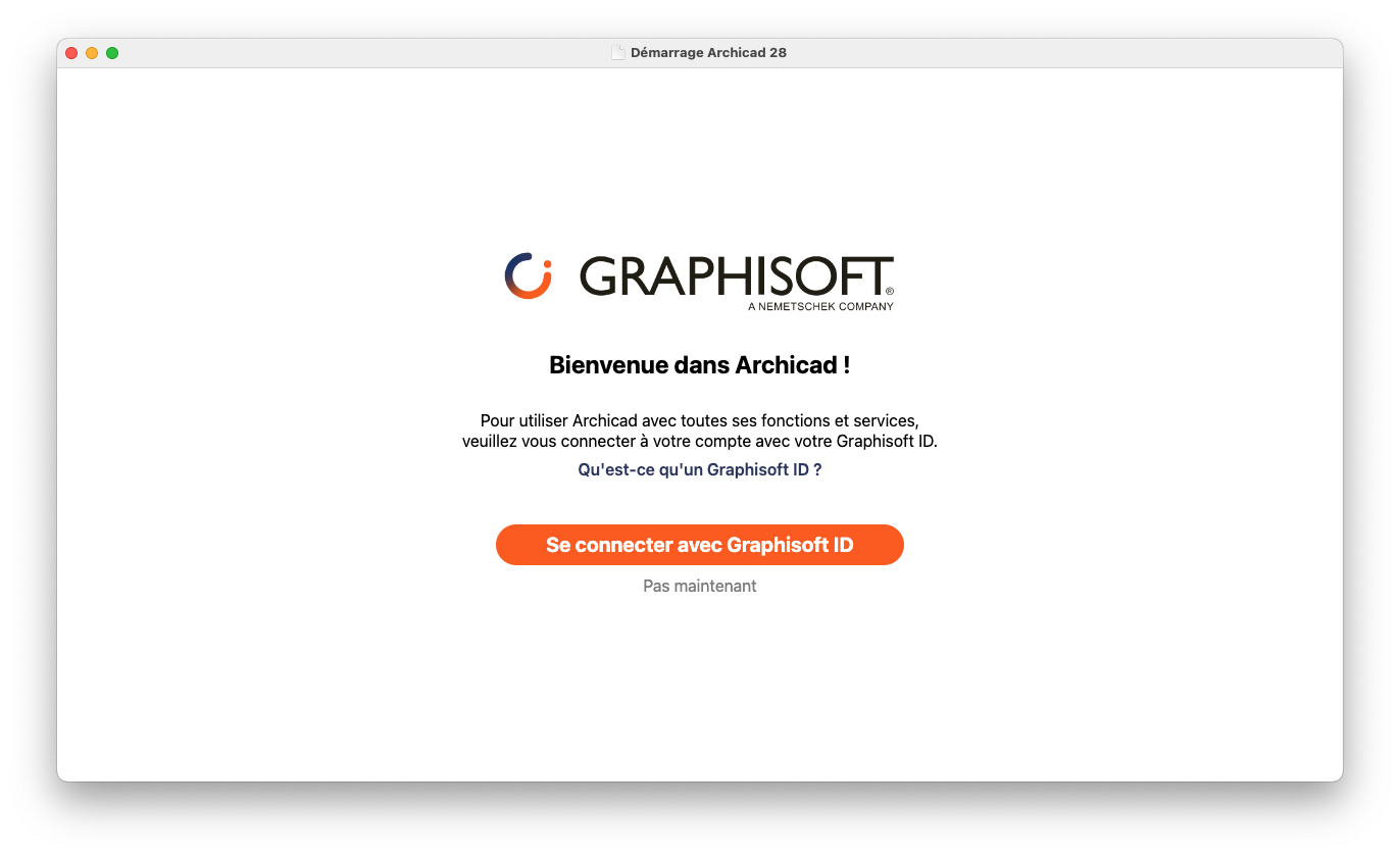 Licences cloud - Activer une licence dans Archicad – Site de Support
