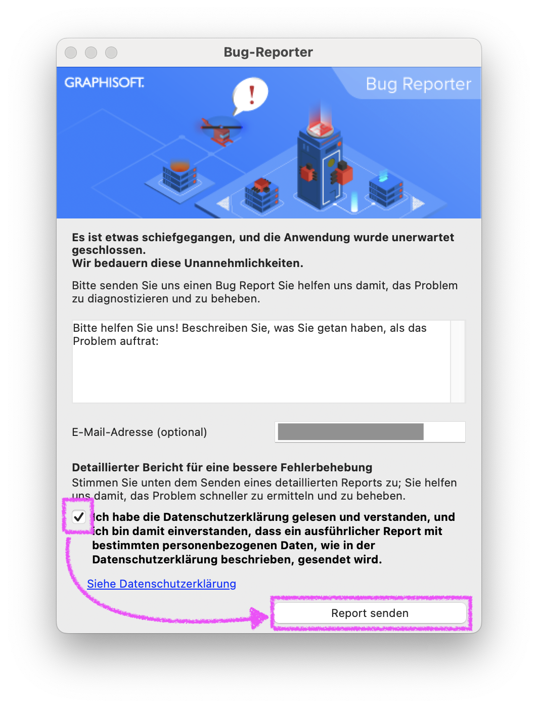 Archicad Absturz – Support Site