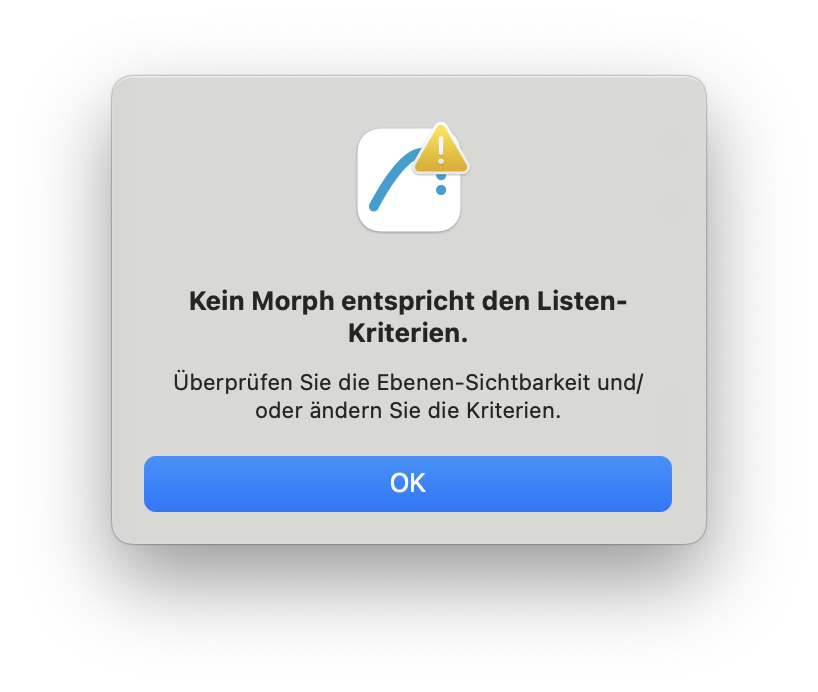 Brutto-Volumen-Berechnung bzw. Flächenberechnung mit Morph's lässt sich nicht öffnen – Support Site