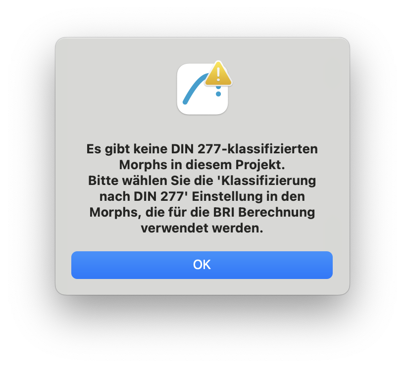 Brutto-Volumen-Berechnung bzw. Flächenberechnung mit Morph's lässt sich nicht öffnen – Support Site
