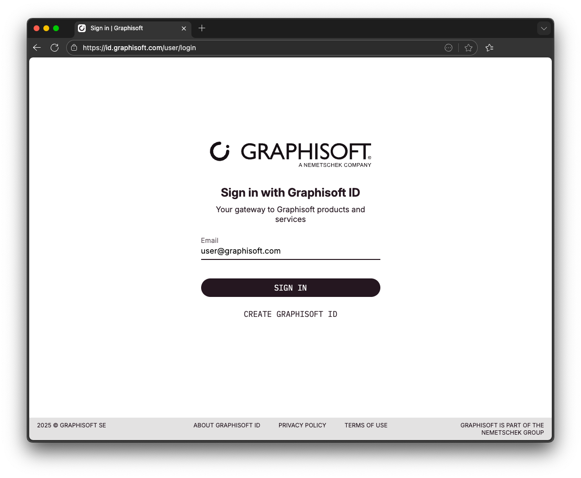 How do I create a Graphisoft ID? – Support site
